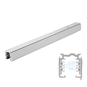 Nordic Global Trac Pulse 3 fase rail Dali opbouw grijs | First Light