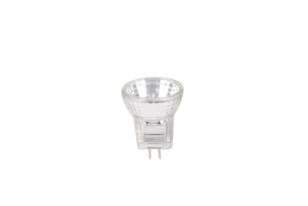 Global Lux halogeenlamp MR8 25mm 10W 12V 32° lengte 32mm MR8+C Short