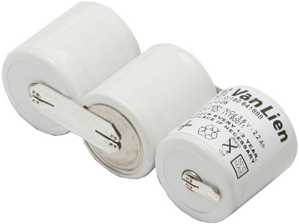 Van Lien accu 3 D 3,6V 2,0Ah HT 11190011V | First Light