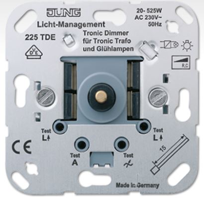 Jung dimmer 20-525W electronic 225TDE | First Light