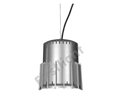 Lival Optic unit E27 zilver maximaal 150W voor gloei- of spaarlamp Pend