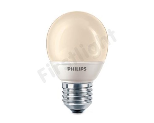 Philips Softone Flame Lustre kogel P52 5W 220-240V E27 | First Light